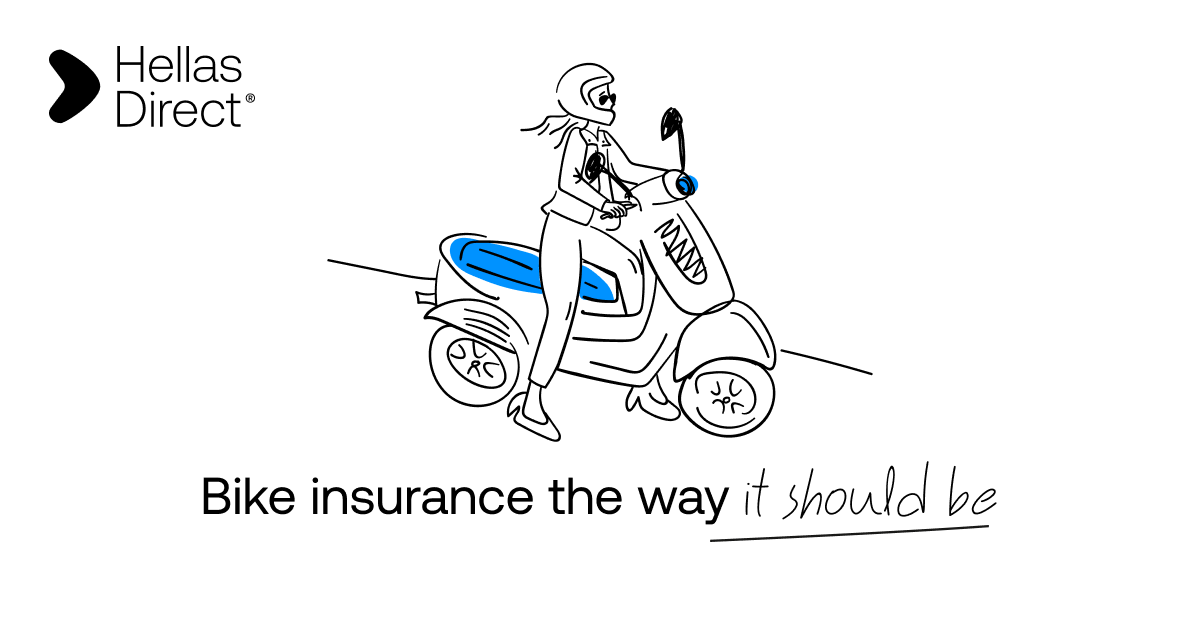 Online motorcycle insurance in Greece | Hellas Direct